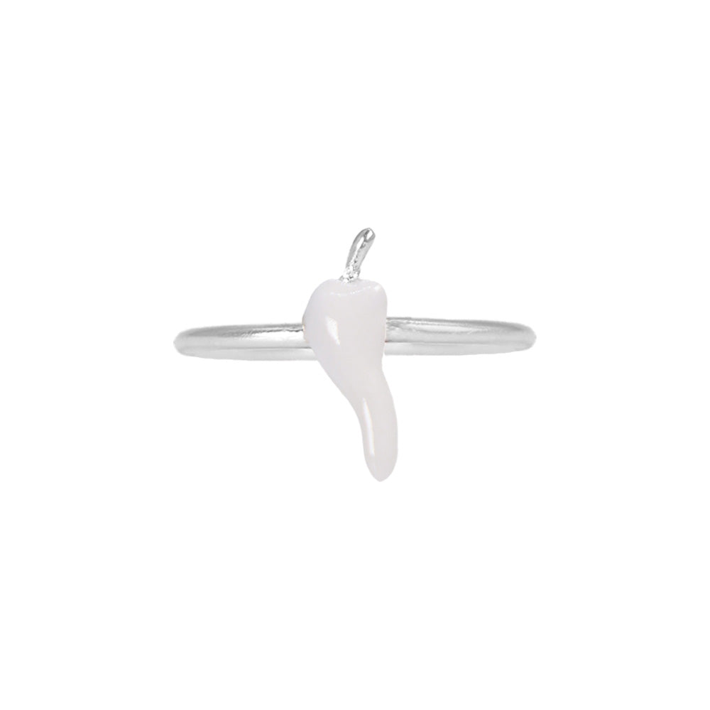 Anillo Chili Tiny Plata – Daniela Salcedo