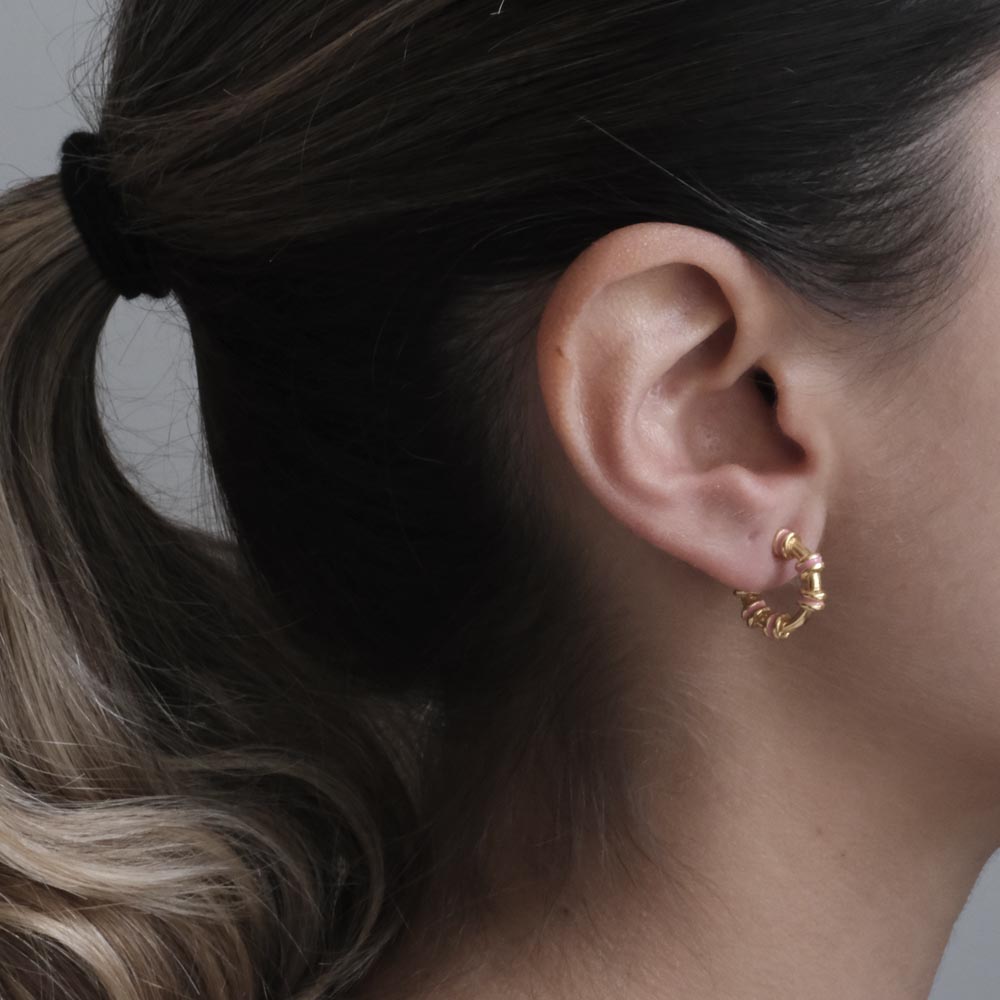 Candongas Hula Tiny – Daniela Salcedo