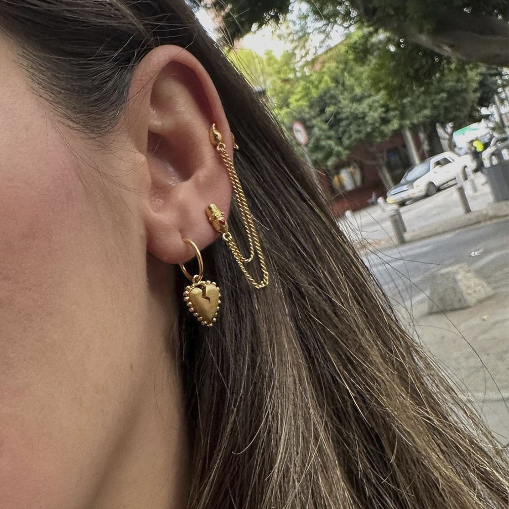 Candongas CorazOFF Mini – Daniela Salcedo