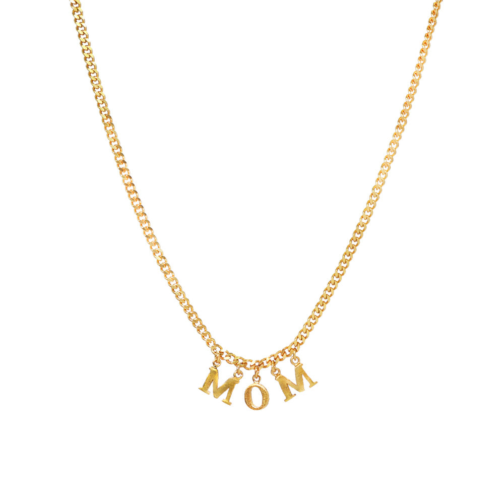 PreOrder Mom Gold Chain – Daniela Salcedo