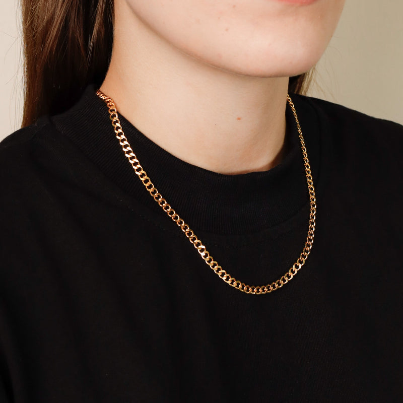 Single Bold Chain 42cm – Daniela Salcedo